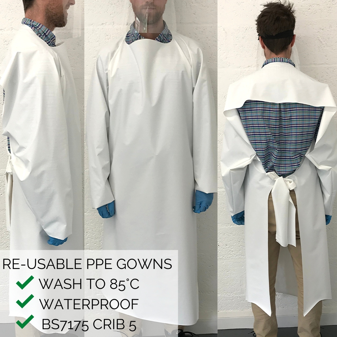 Reusable Isolation Gown for Medical Use